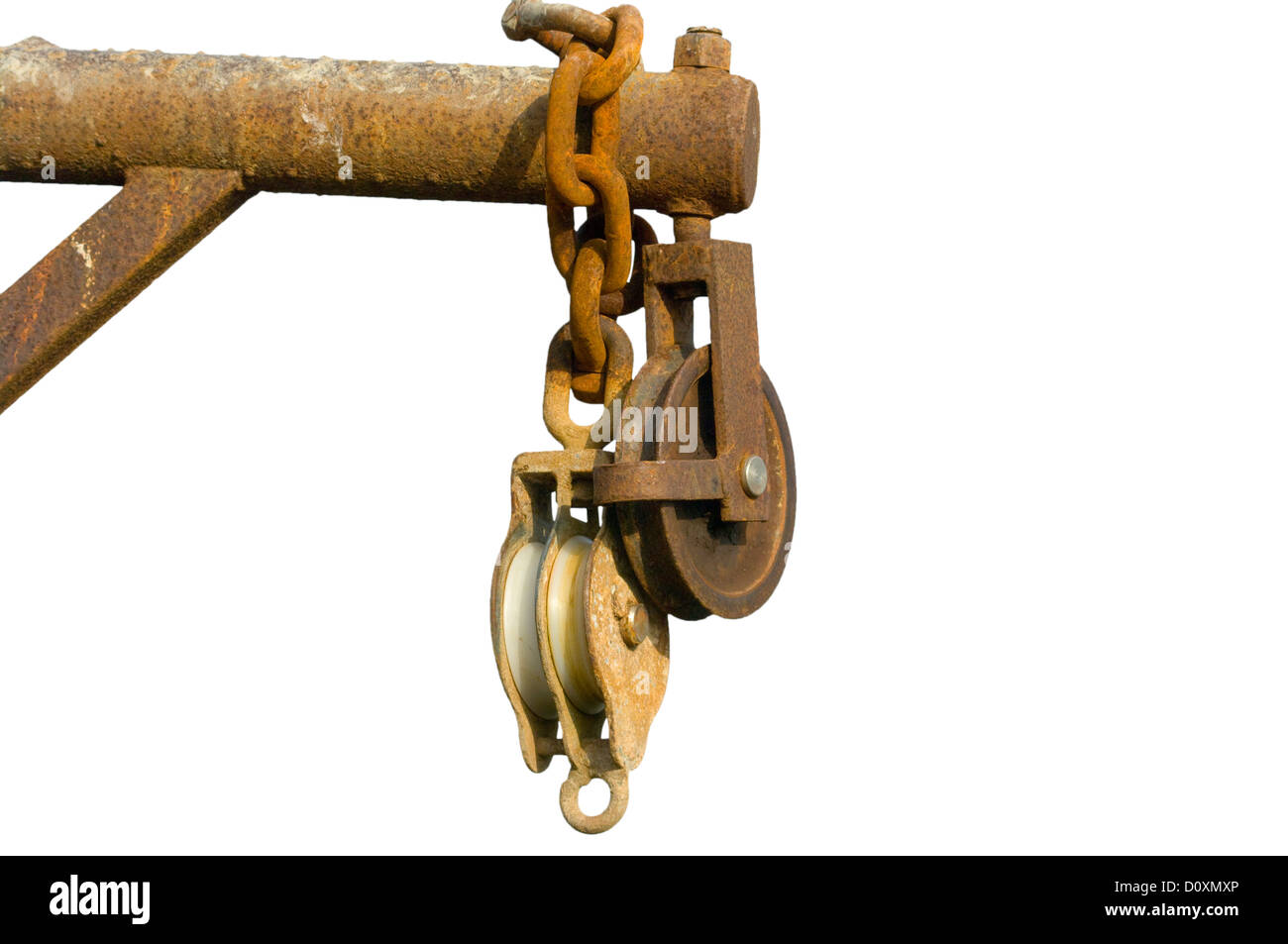 Rope and pulleys hi-res stock photography and images - Alamy