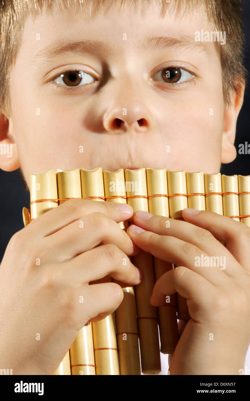 Panflute hi-res stock photography and images - Alamy