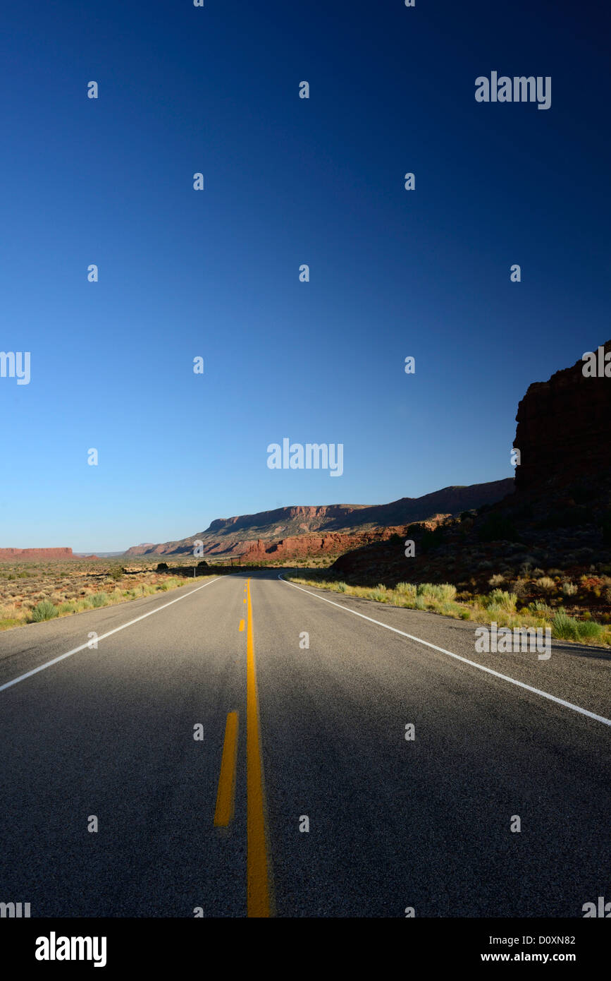 America, USA, United States, Four Corners, Colorado Plateau, Utah, red ...