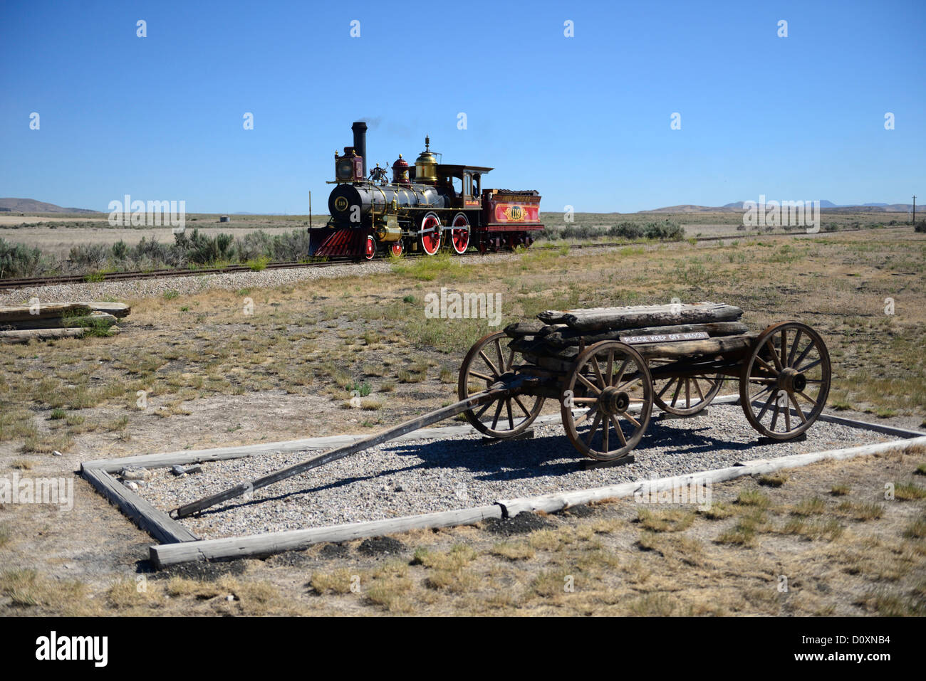Steam locomotive america hi-res stock photography and images - Alamy