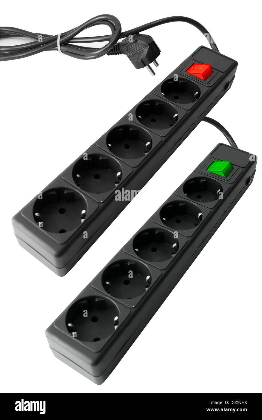 Electrical power strip Stock Photo - Alamy