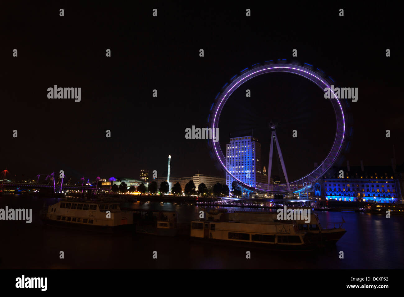 London Eye during night Stock Photo - Alamy London Eye during night Stock Photo - Alamy