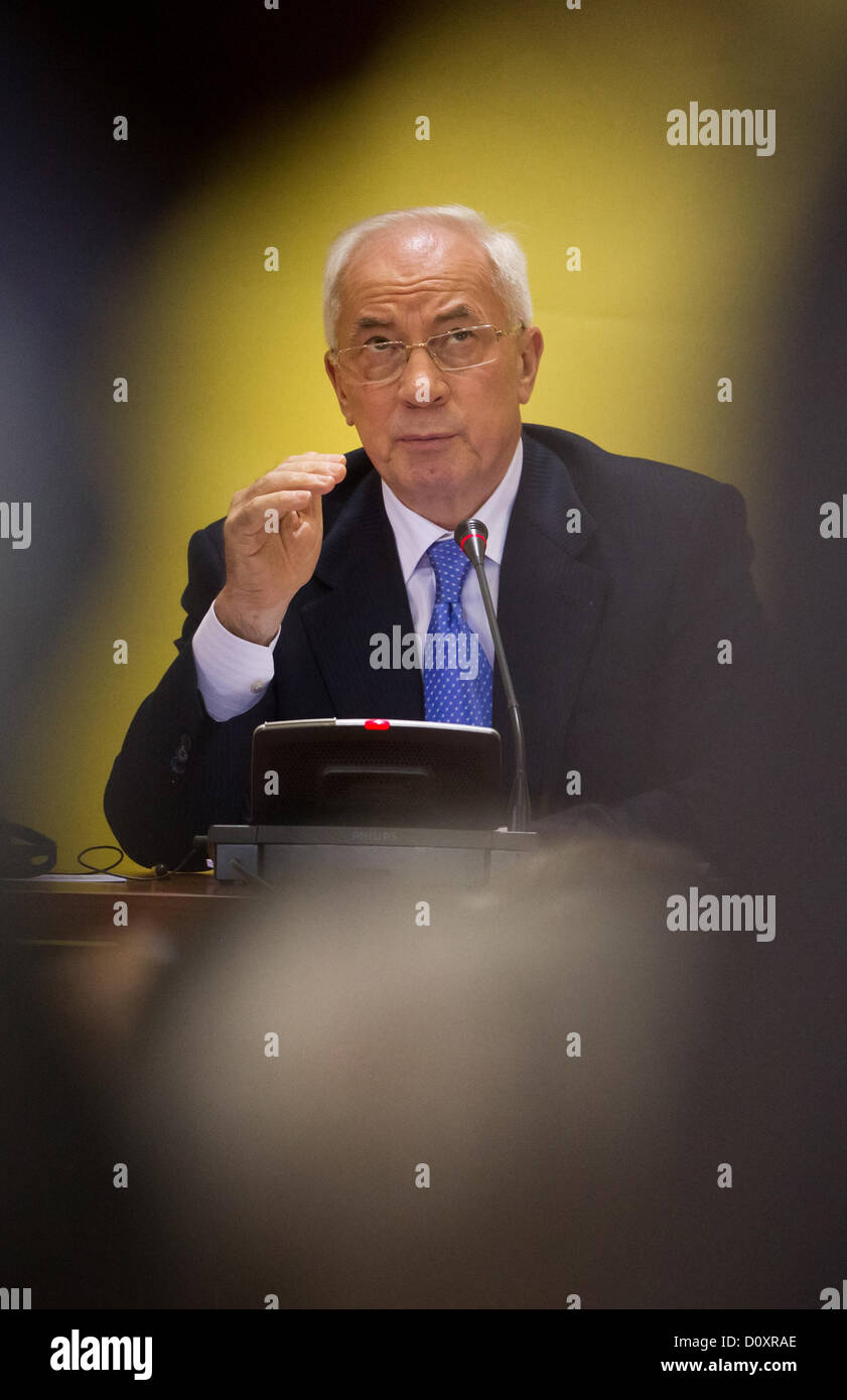 Oct. 26, 2012 - Kiev, Ukraine - Ukrainian President Viktor Yanukovych ...