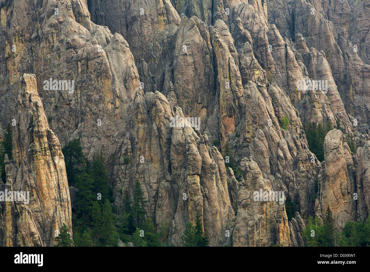 USA, United States, America, Needles, spires, geological, geology ...