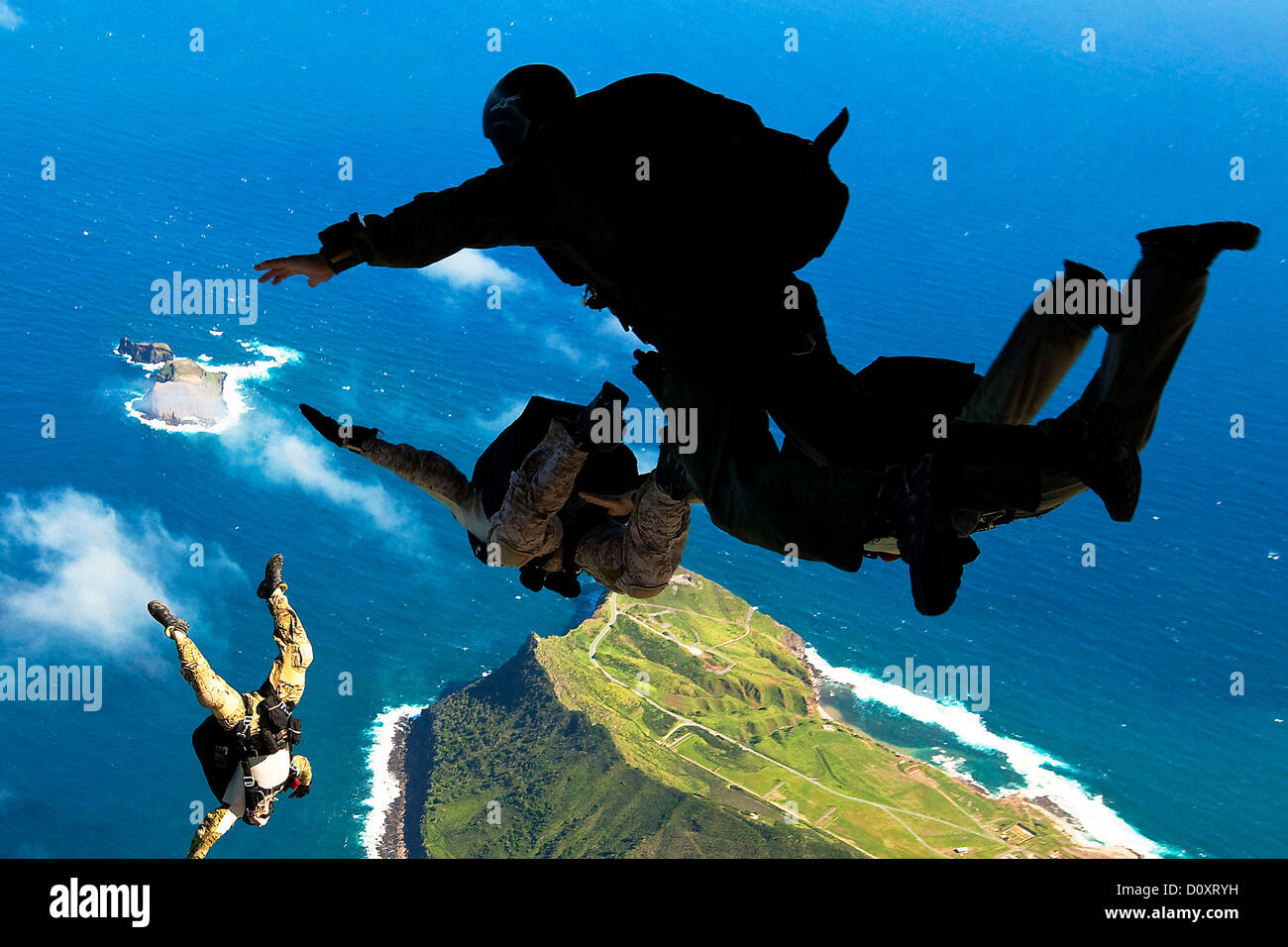 Seals Parachute Skydive High Resolution Stock Photography and Images ...