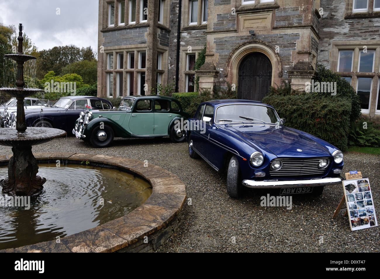 Classic 1968 Bristol 410 V8 5.2 litre car at pembrokeshire county run ...