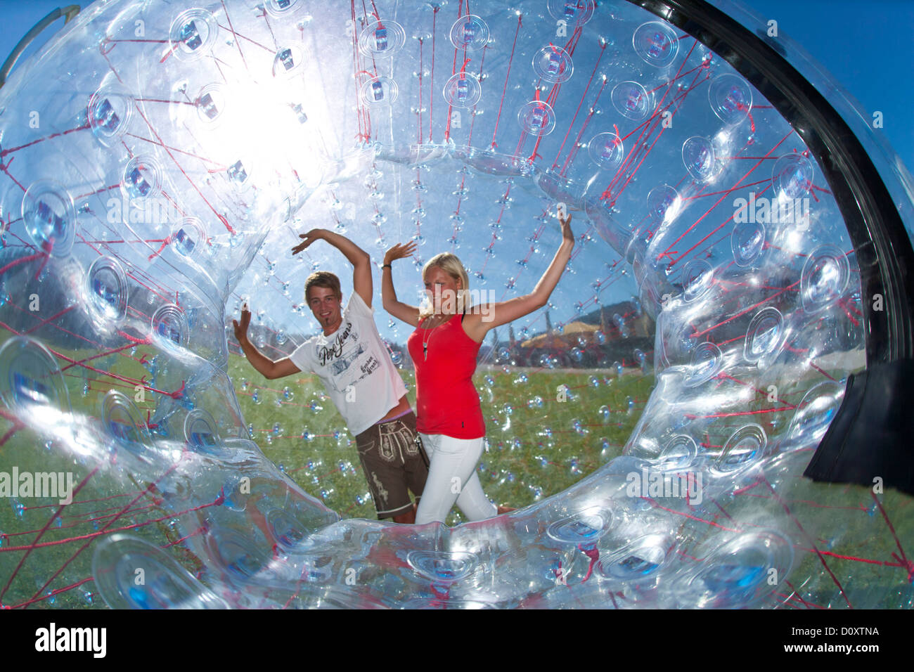 Zorbing ball hi-res stock photography and images - Alamy