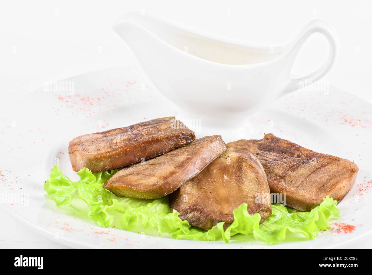 Beef tongue closeup Stock Photo - Alamy