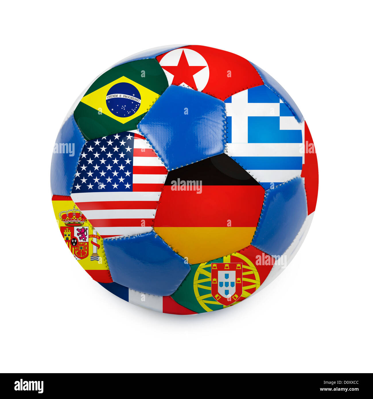 Background world flags soccer Cut Out Stock Images & Pictures - Alamy