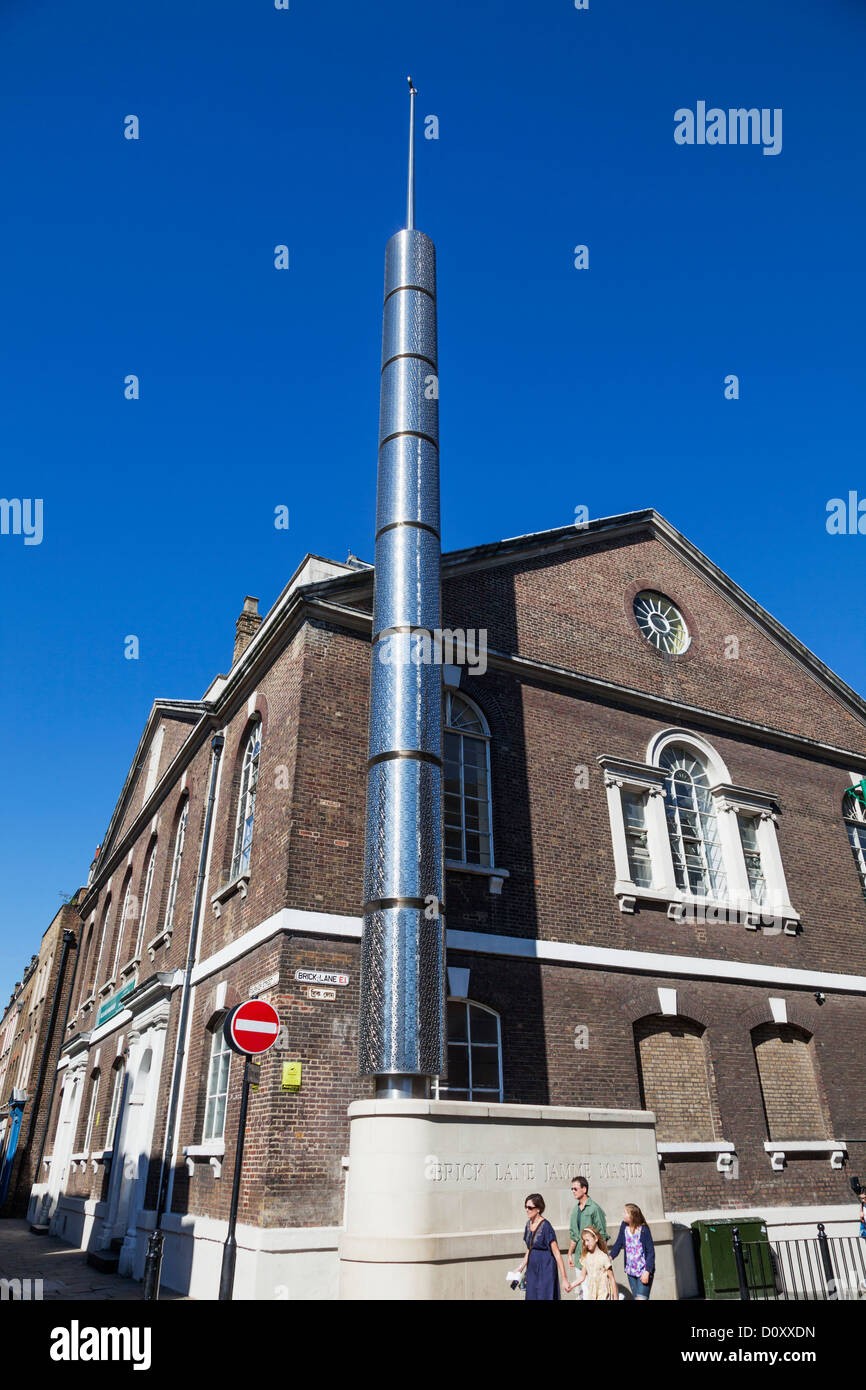 England, London, Whitechapel, Brick Lane, The Jamme Masjid Mosque Stock ...