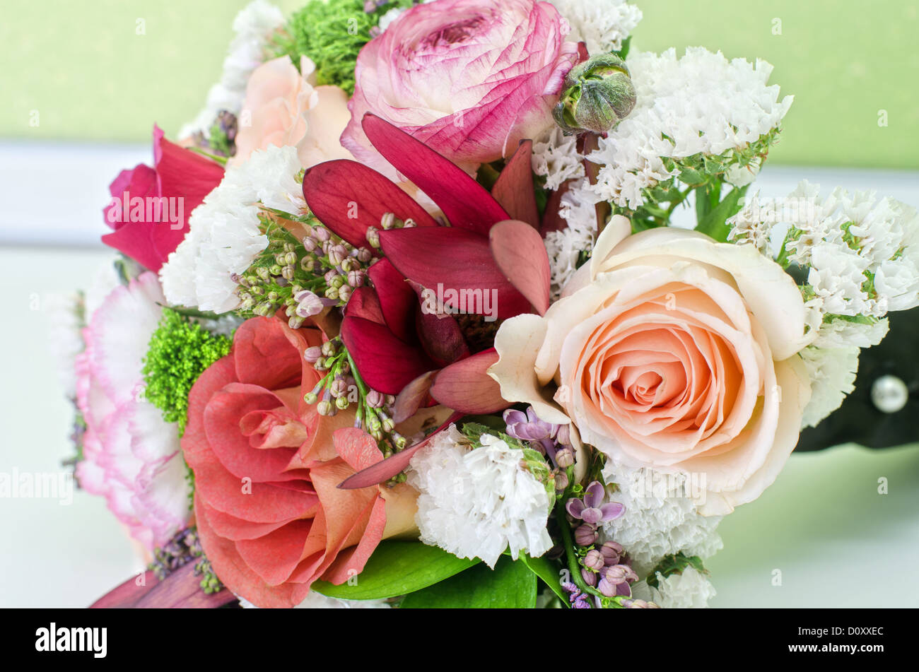 Wedding Bunch of flowers Stock Photo - Alamy