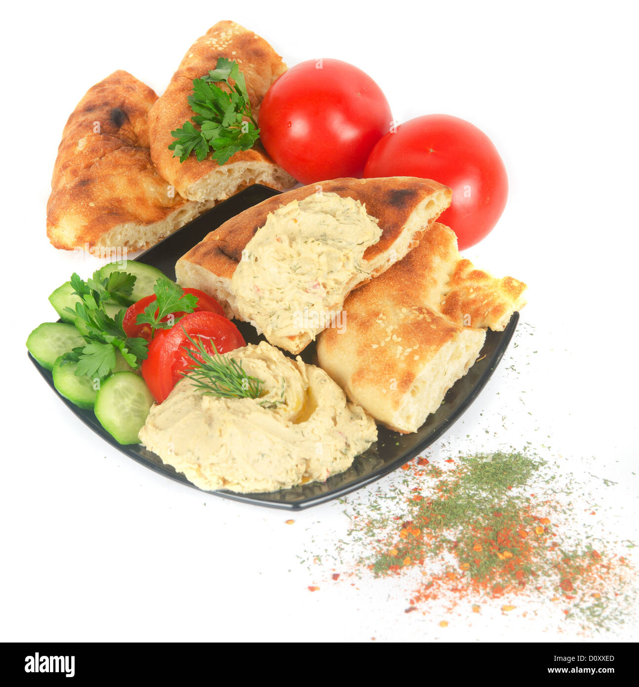 Toast and pate Cut Out Stock Images & Pictures - Alamy