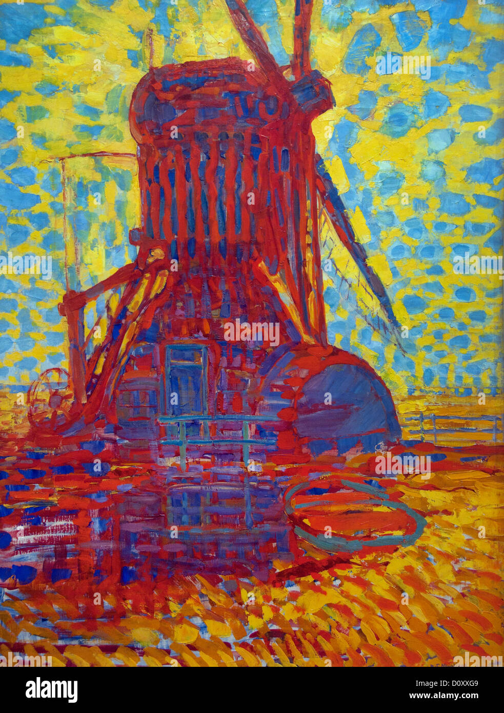 Mill in Sunlight 1908 Piet Mondriaan (1872 - 1944) Mondrian Netherlands ...