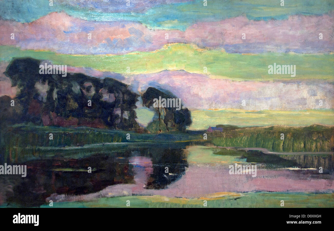 Mondrian painting landscape hi-res stock photography and images - Alamy