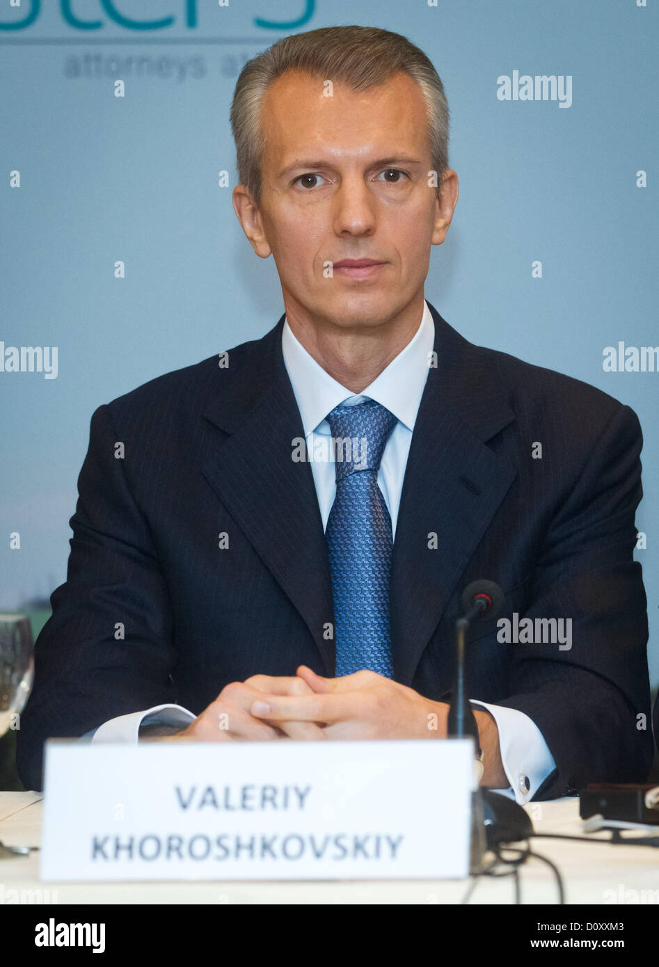 Nov. 7, 2012 - Kiev, Ukraine - November 07,2012. Pictured: First vice ...