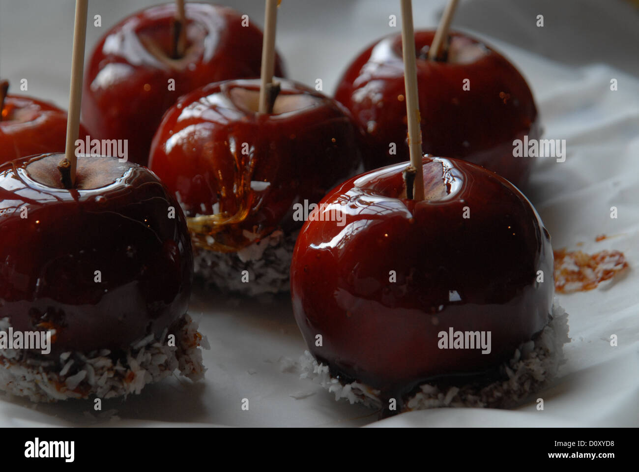 Candy Apples High Resolution Stock Photography and Images - Alamy