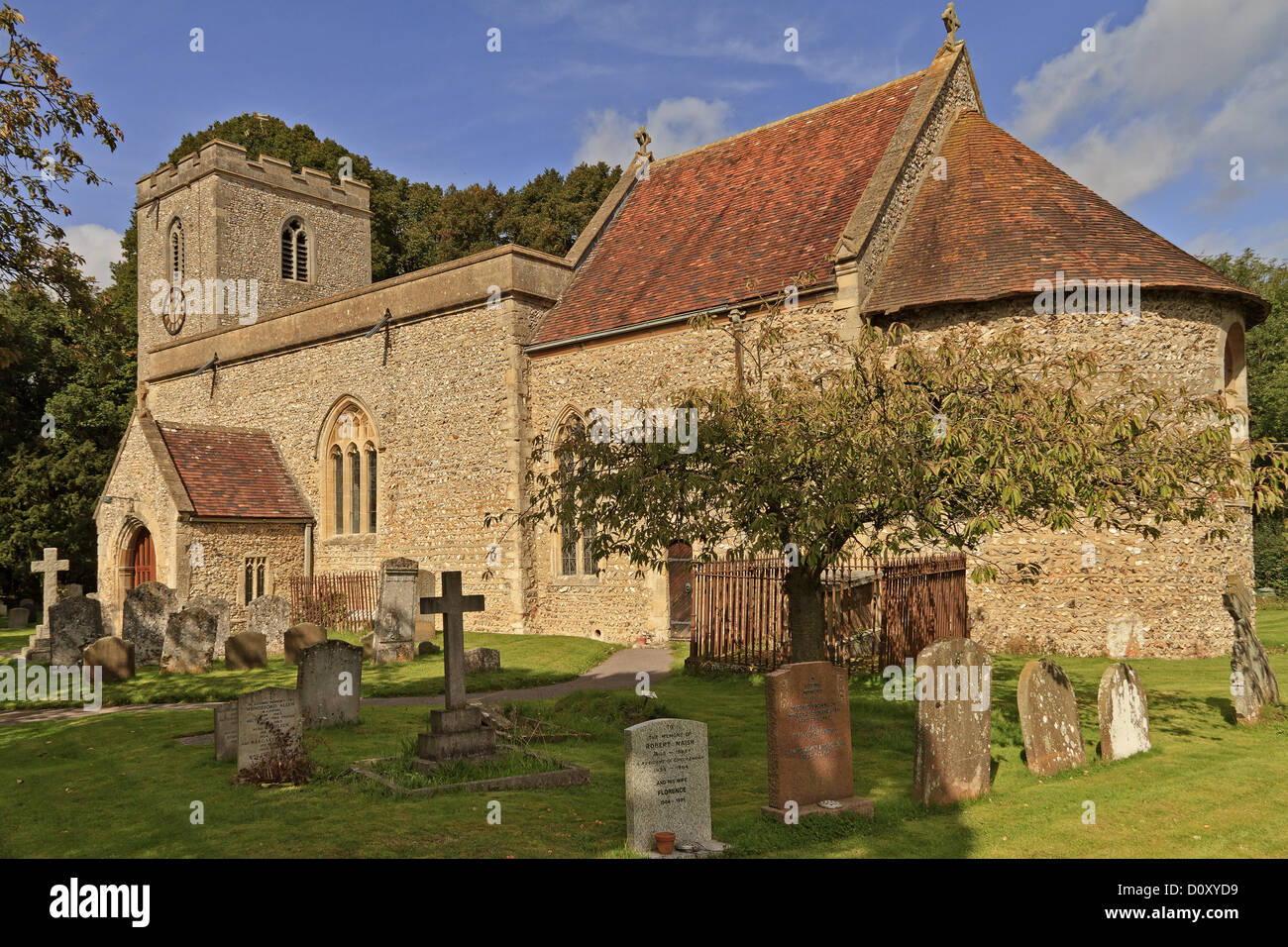 UK Oxfordshire Checkendon Church Stock Photo - Alamy