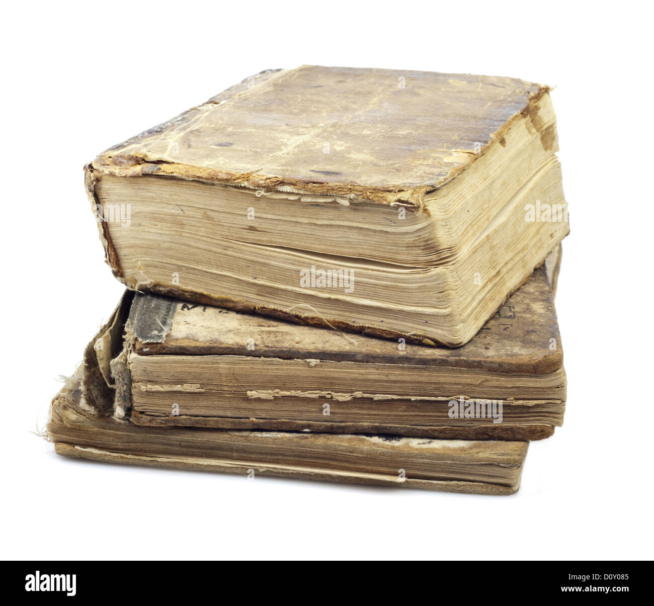 Old tattered book Stock Photo - Alamy