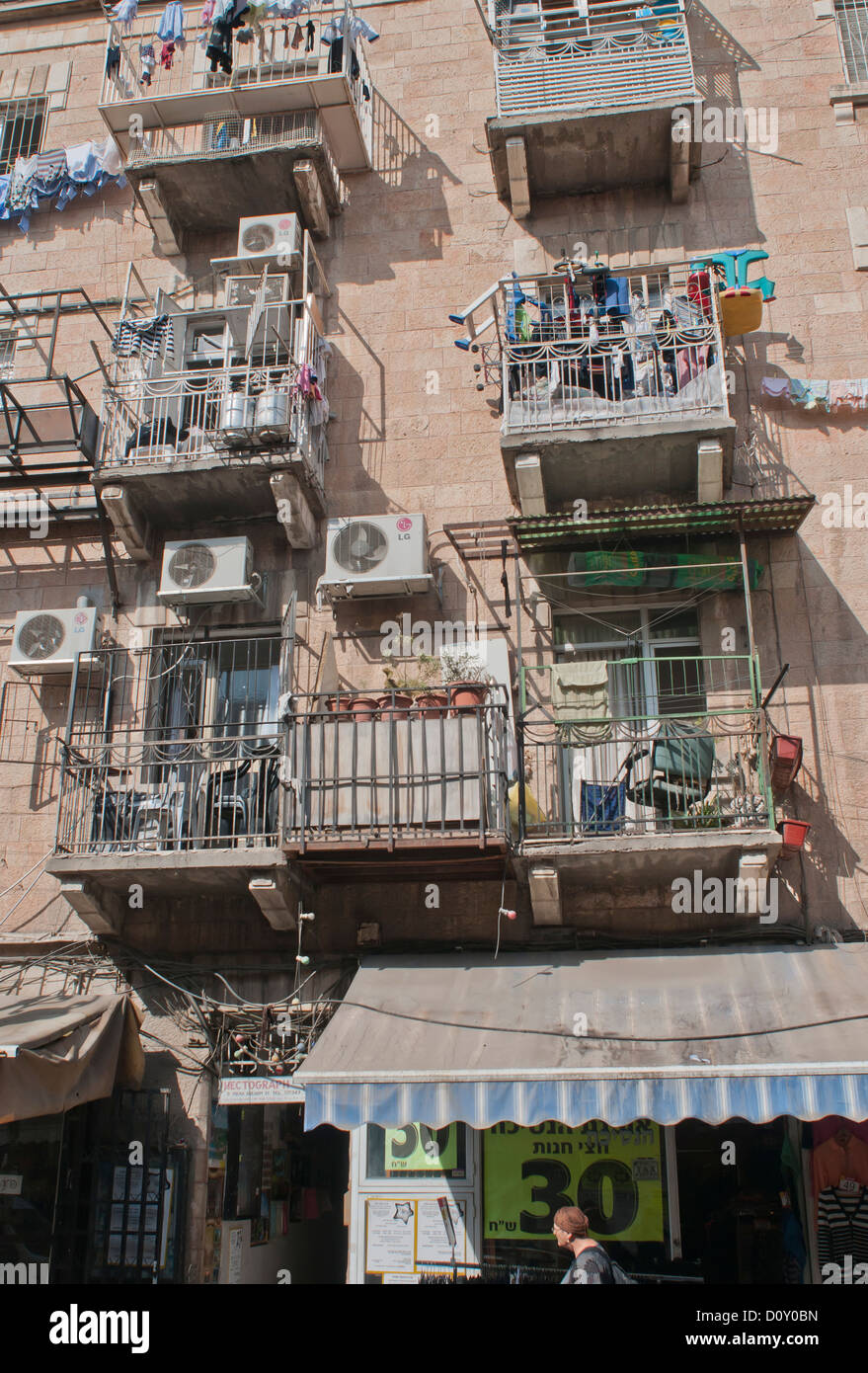 Jerusalem, Mea She'Arim quarter Stock Photo - Alamy