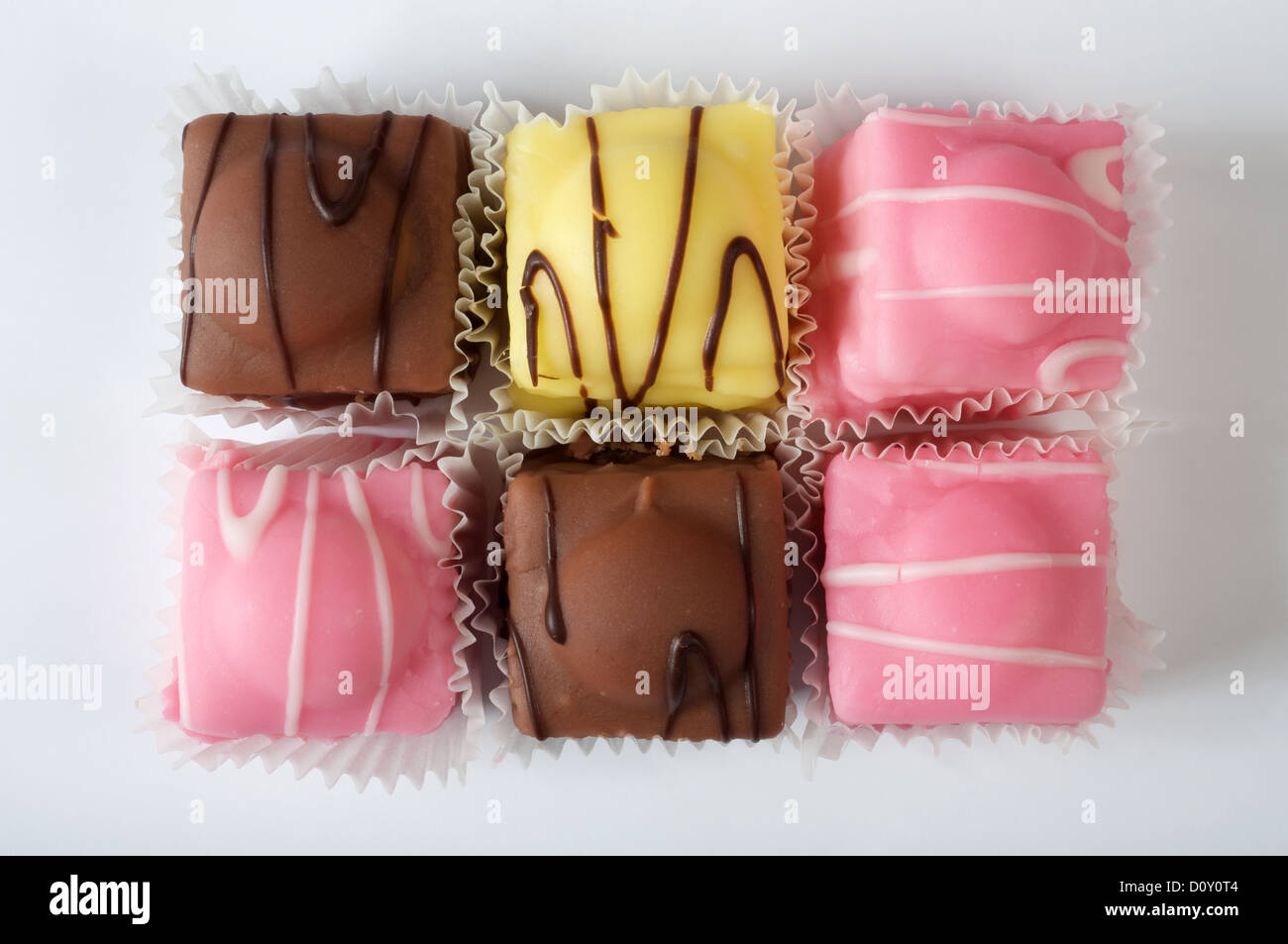 Mr Kipling French Fancies cakes Stock Photo - Alamy