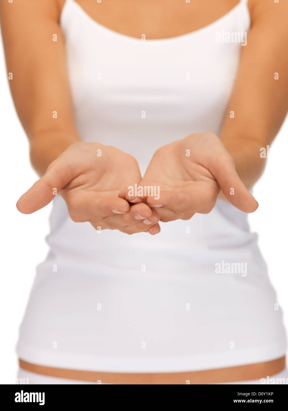 something on the palms Stock Photo - Alamy