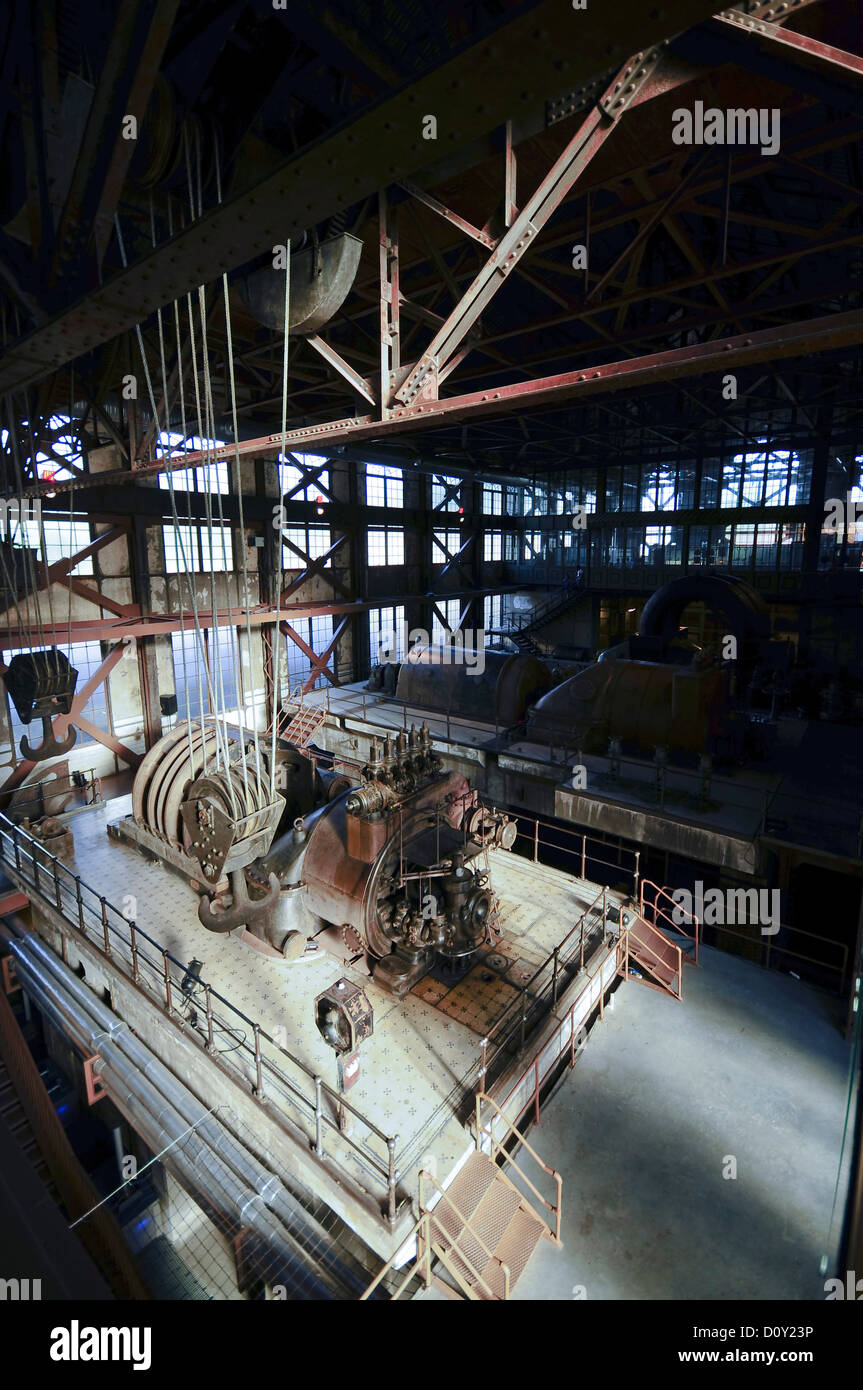 Old electricity equipment factory Stock Photo - Alamy