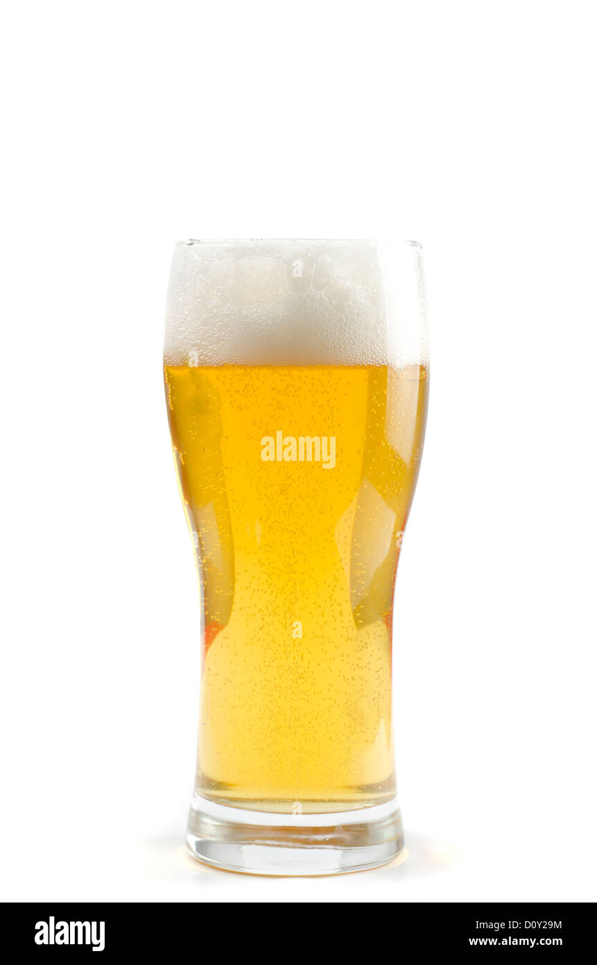 Beer glass cheers Cut Out Stock Images & Pictures - Alamy