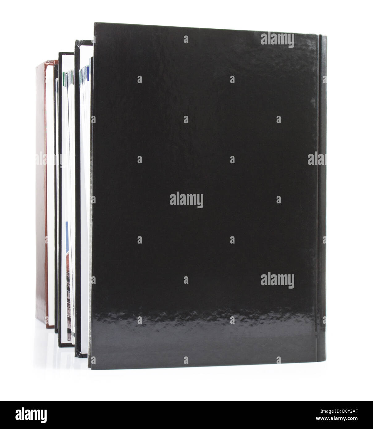 Pile of folders Cut Out Stock Images & Pictures - Alamy