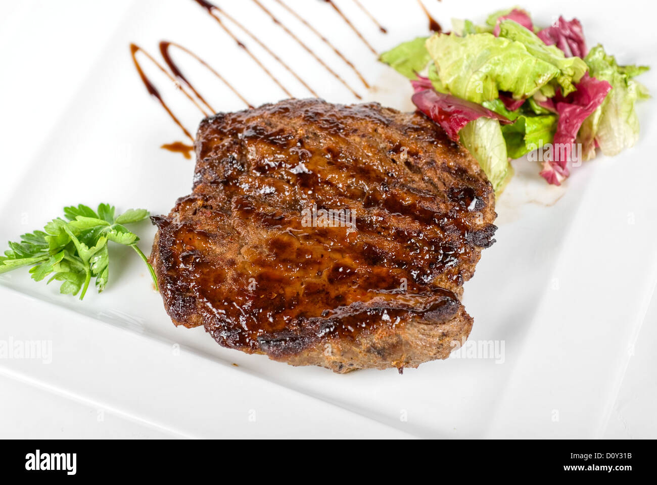 Roasted meat fillet hi-res stock photography and images - Alamy