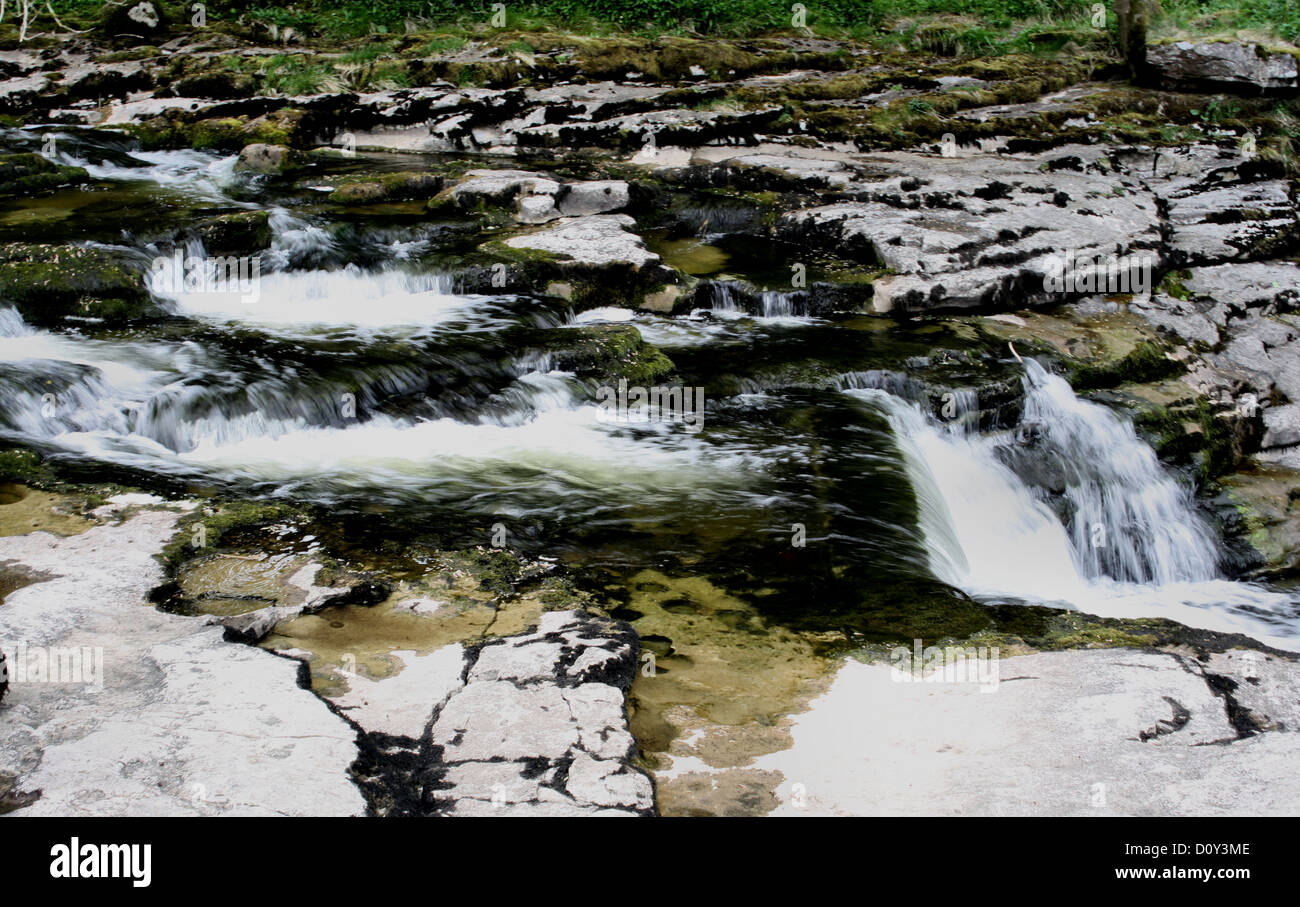 Yorkshire waterfalls walks yorkshire hi-res stock photography and ...