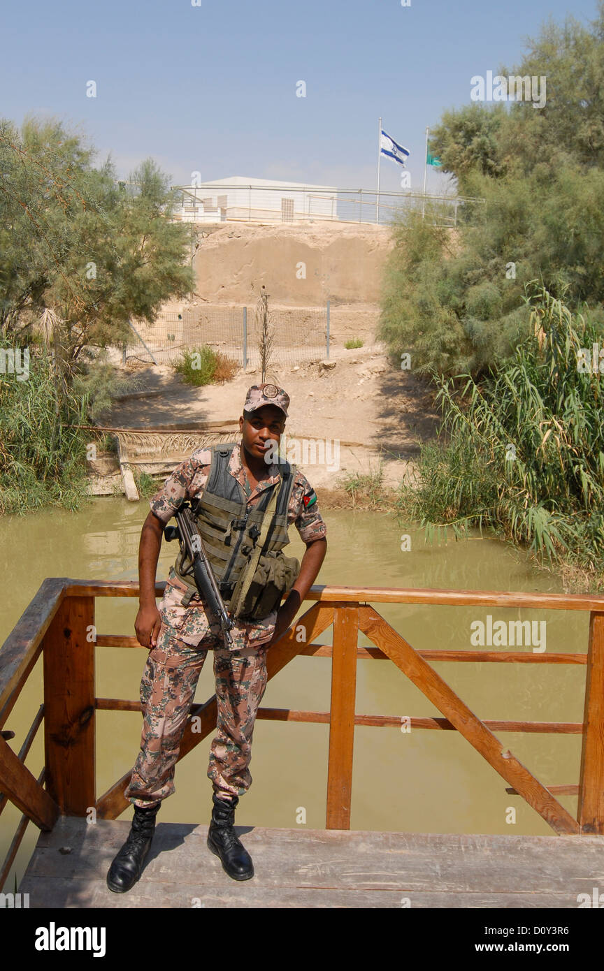 JORDAN , historical baptism site of Jesus Christ at Jordan river the ...