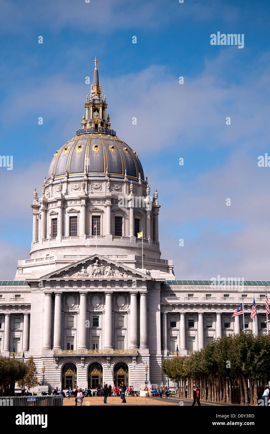 San Francisco City Hall in San Francisco California USA Stock Photo - Alamy