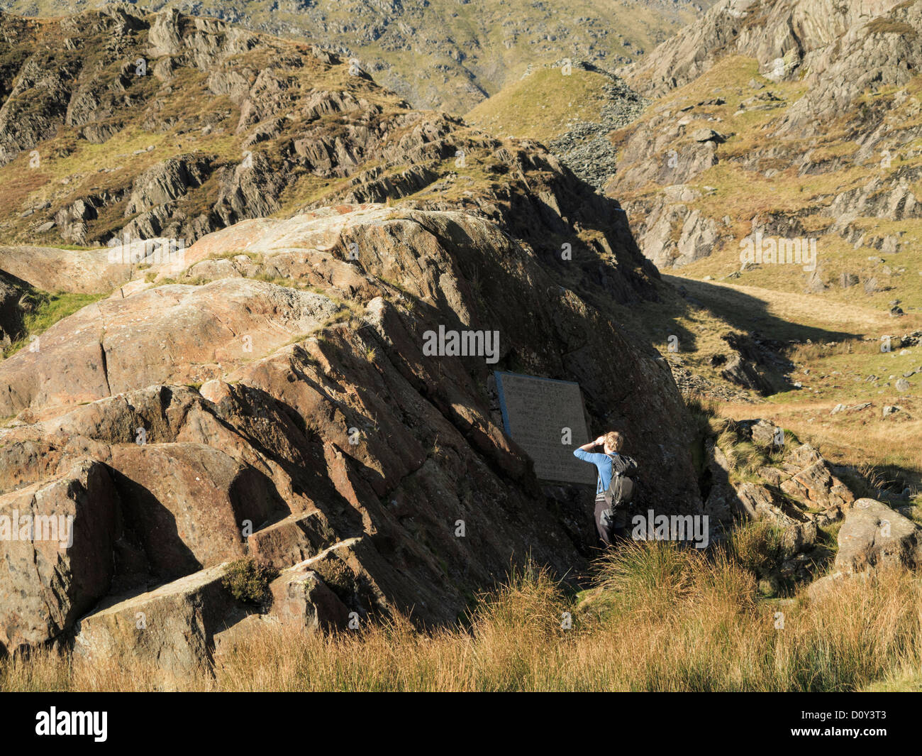 Gladstone rock snowdonia hi-res stock photography and images - Alamy