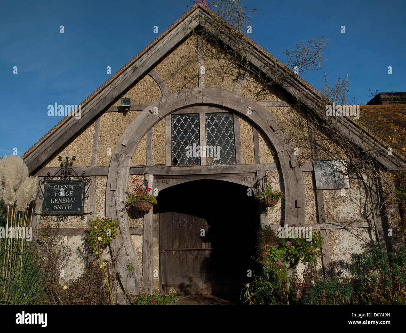 Glynde village hi-res stock photography and images - Alamy