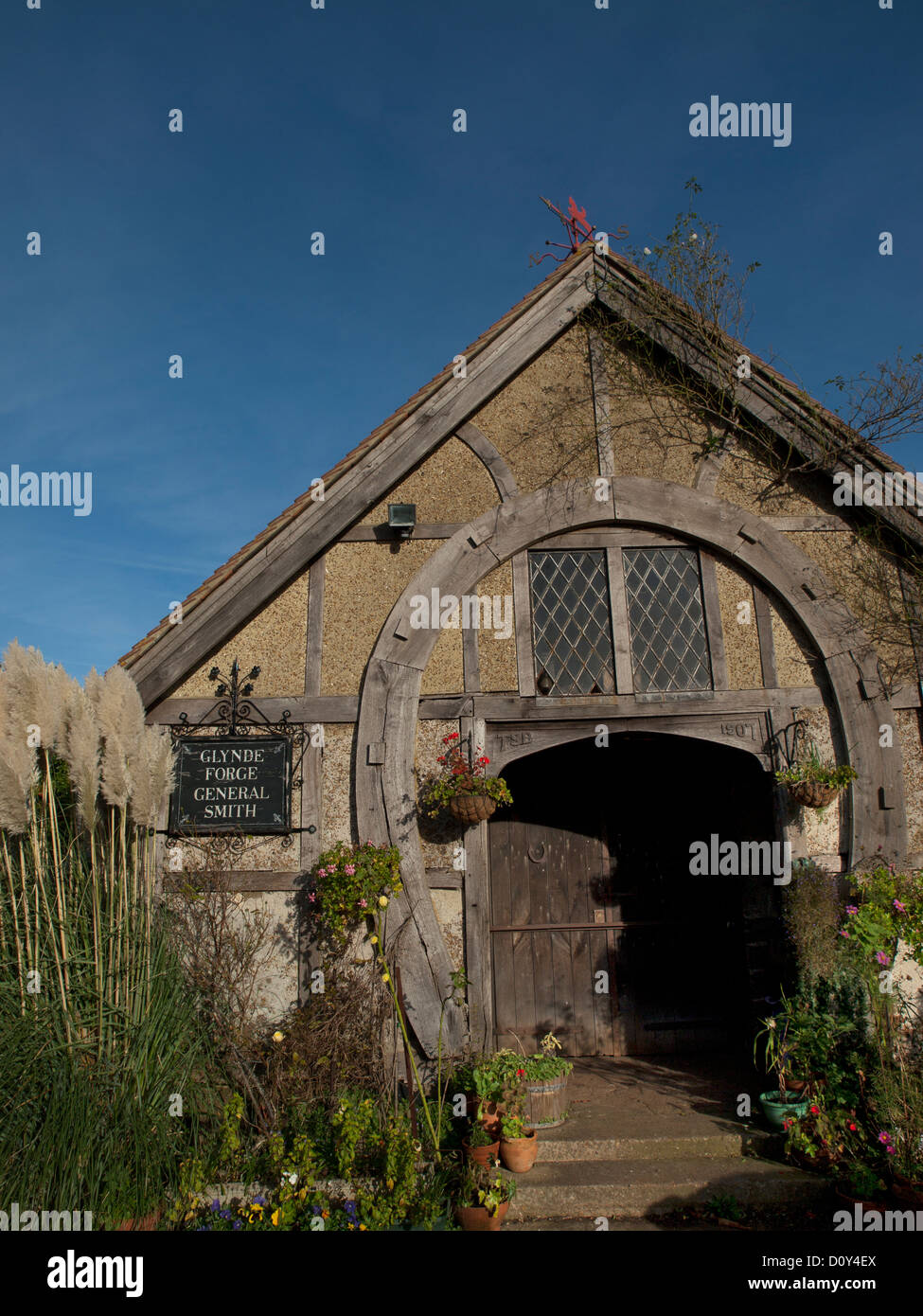 Glynde village hi-res stock photography and images - Alamy