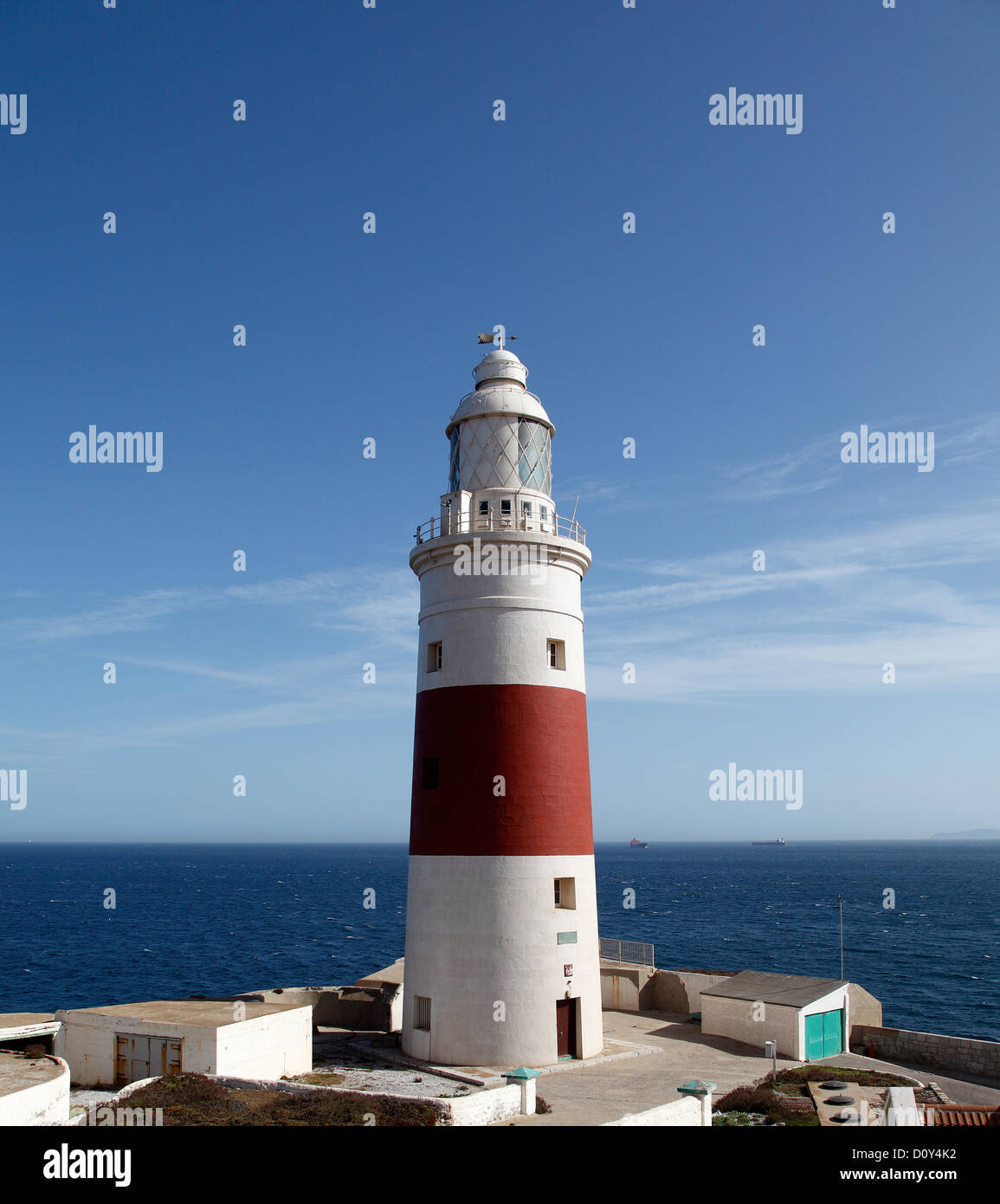 EUROPA POINT LIGHTHOUSE. GIBRALTAR Stock Photo - Alamy
