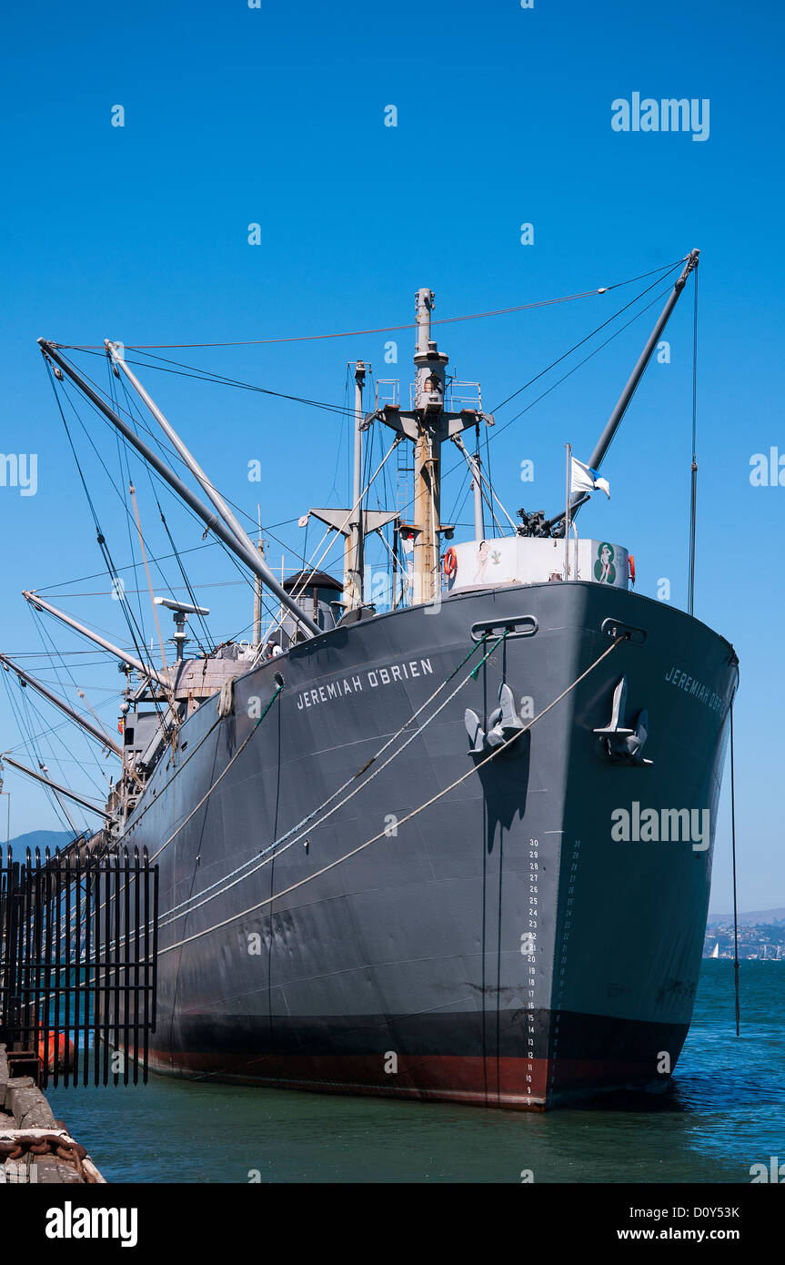 The Last Liberty Ship from WW2 at Fishermans Wharf in San Francisco ...