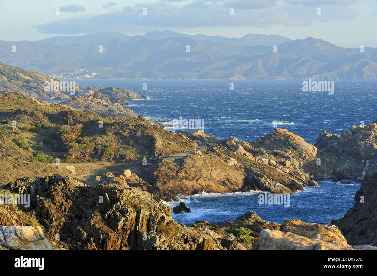 morning at Cape Creus (Costa Brava, Catalonia, Spain Stock Photo - Alamy