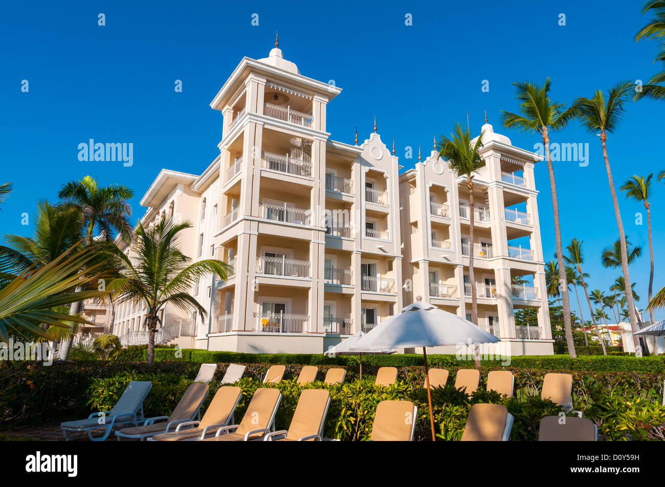 hotel Riu Palace hotel Punta Cana Dominican Republic Caribbean Stock ...