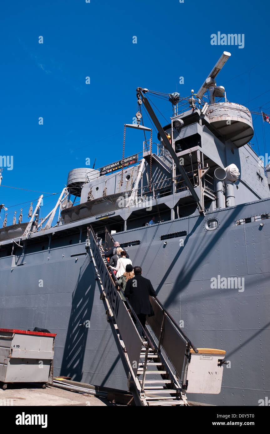 The Last Liberty Ship from WW2 at Fishermans Wharf in San Francisco ...