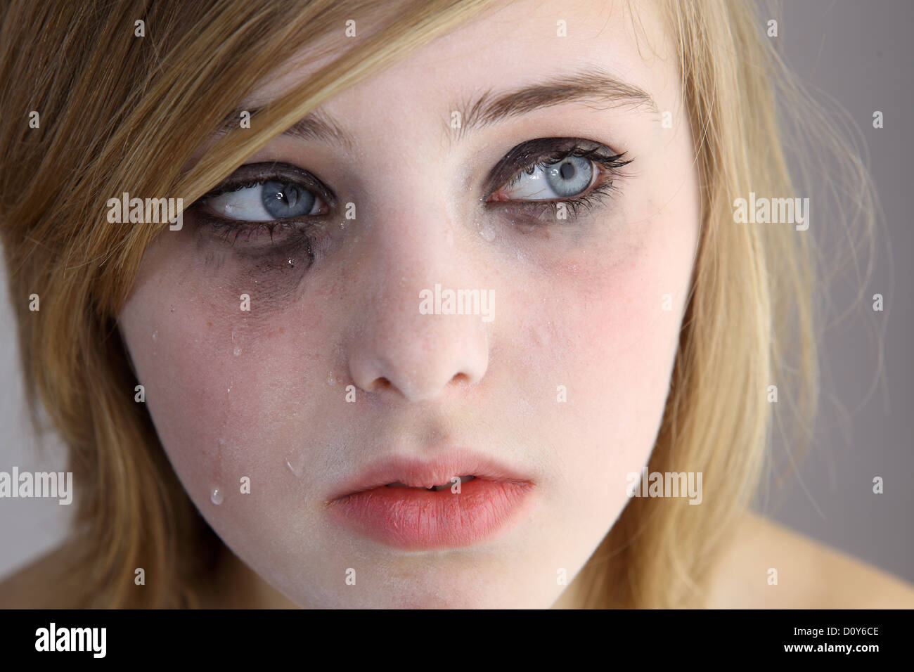 Berlin, Germany, girl crying Stock Photo - Alamy