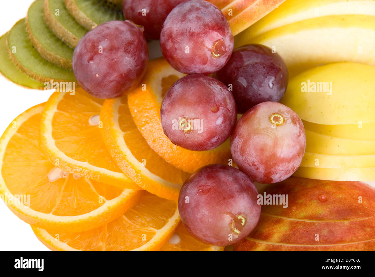 Healthy fresh fruits background Stock Photo - Alamy