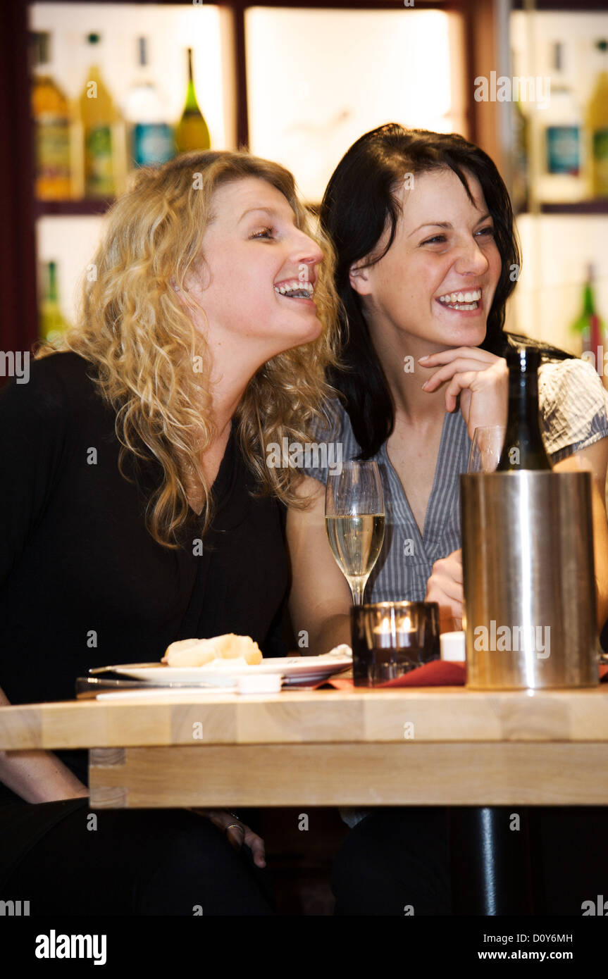 Hamburg, Germany, two friends in a bar Stock Photo - Alamy