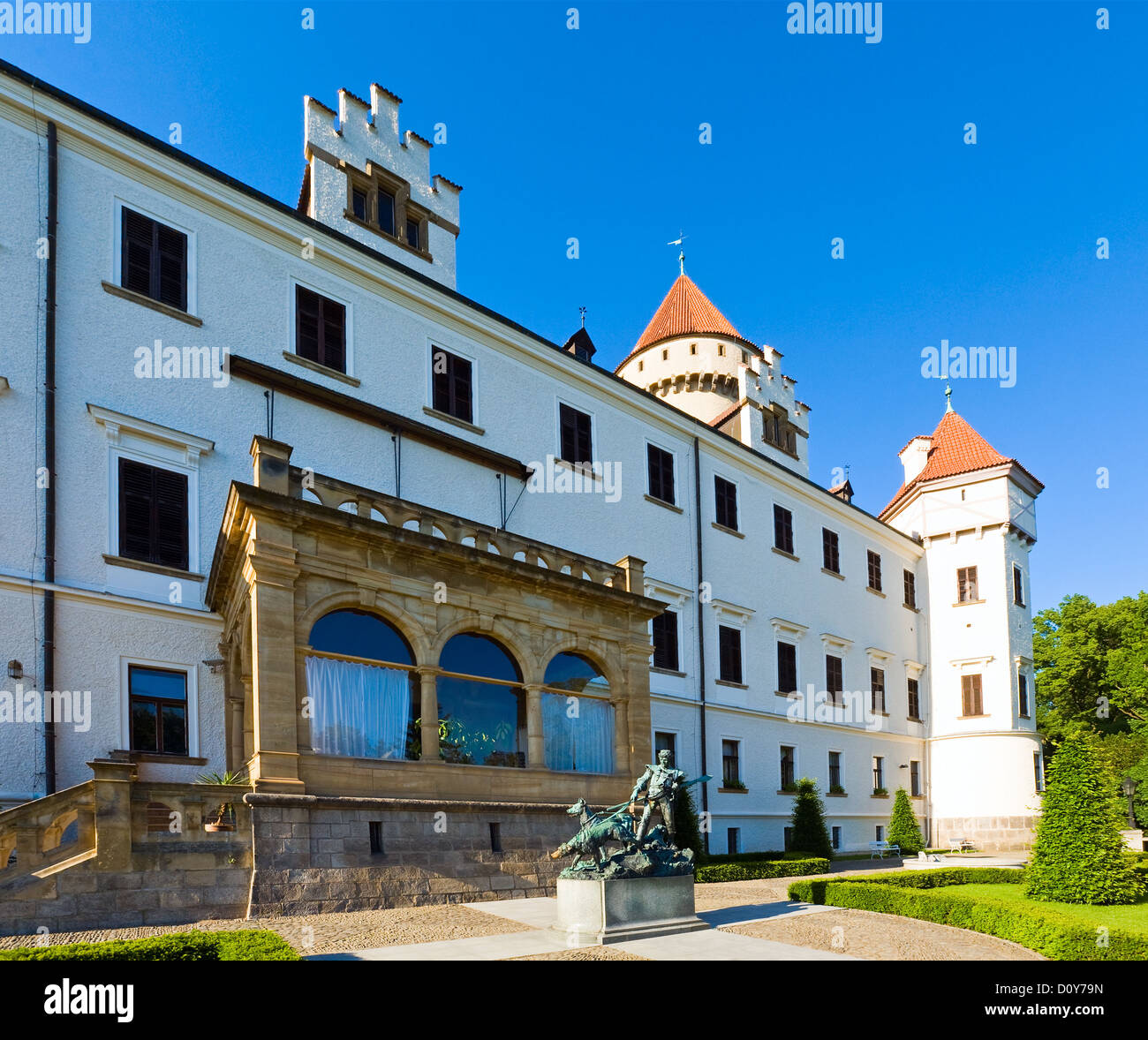 Konopiste castle hi-res stock photography and images - Alamy