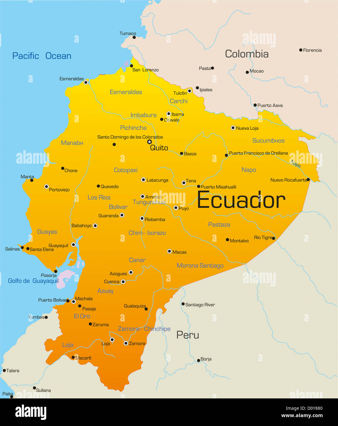 Ecuador peru border hi-res stock photography and images - Alamy