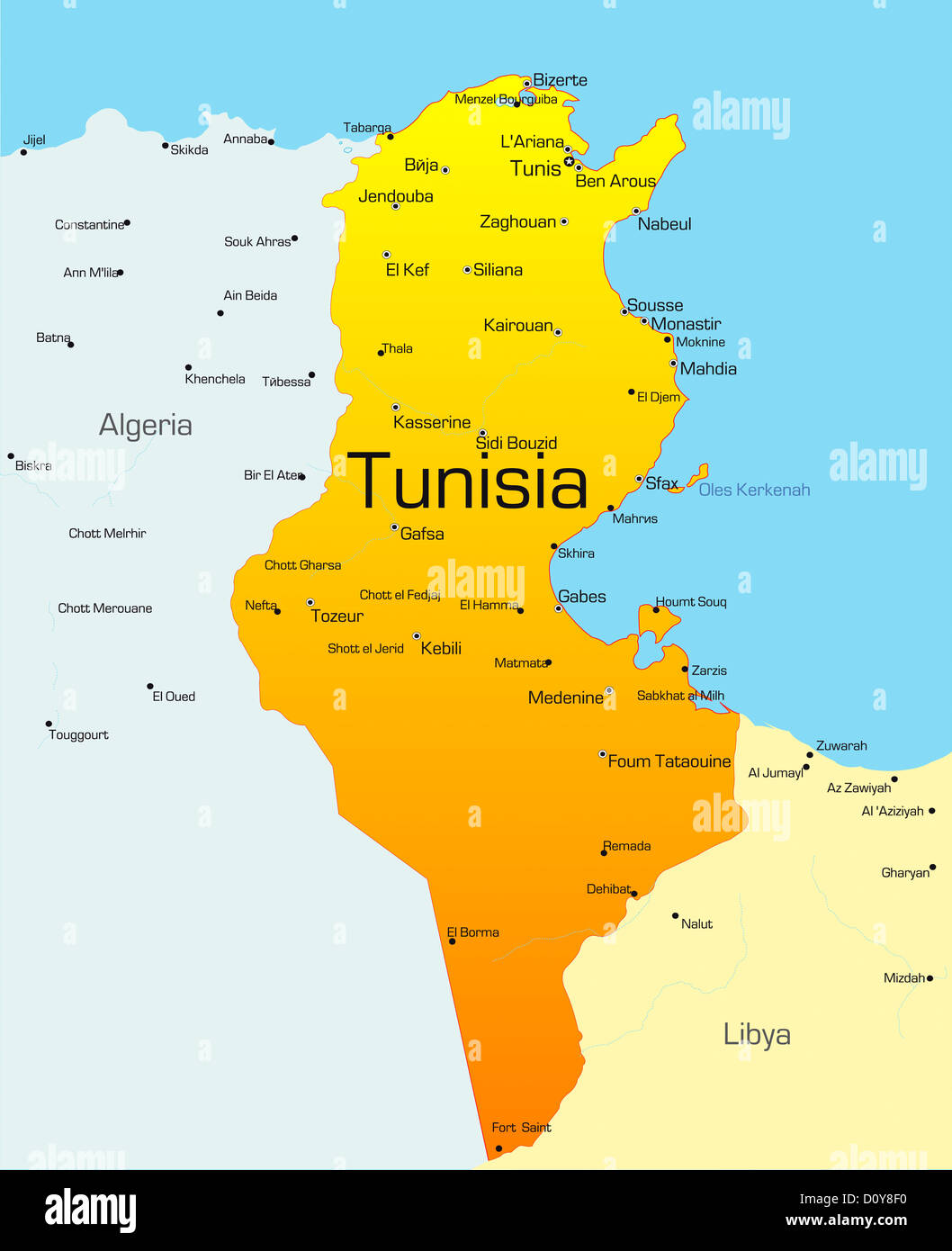 Central western tunisia hi-res stock photography and images - Alamy