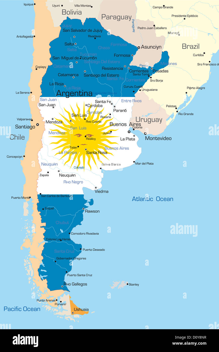 Argentina chile border frontier hi-res stock photography and images - Alamy