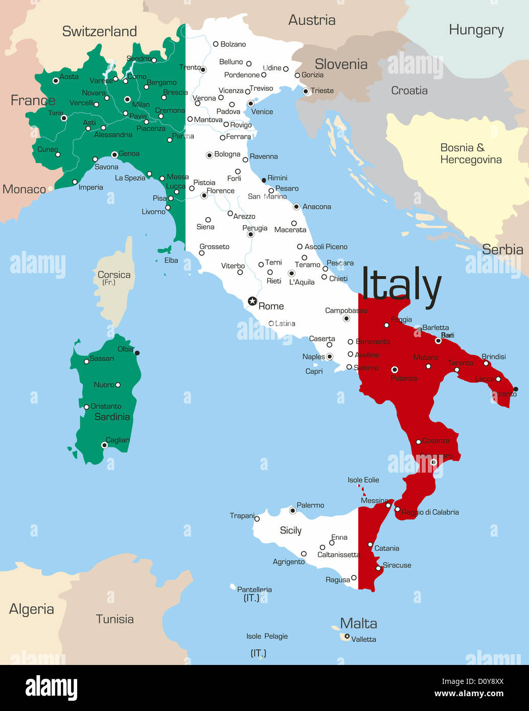 Old malta map hi-res stock photography and images - Alamy