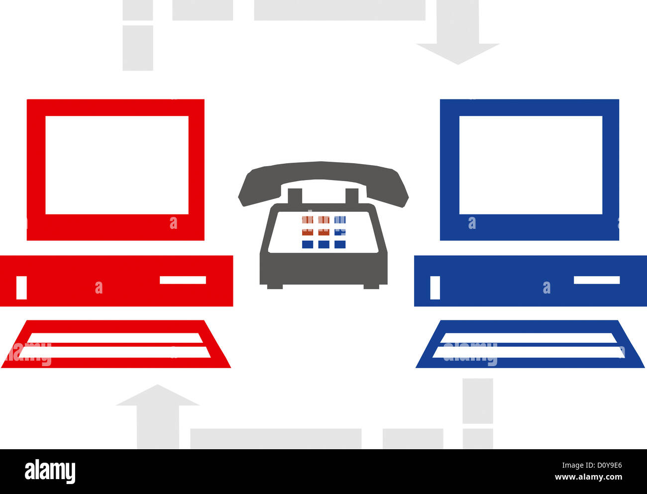 Internet connection illustration Stock Photo - Alamy