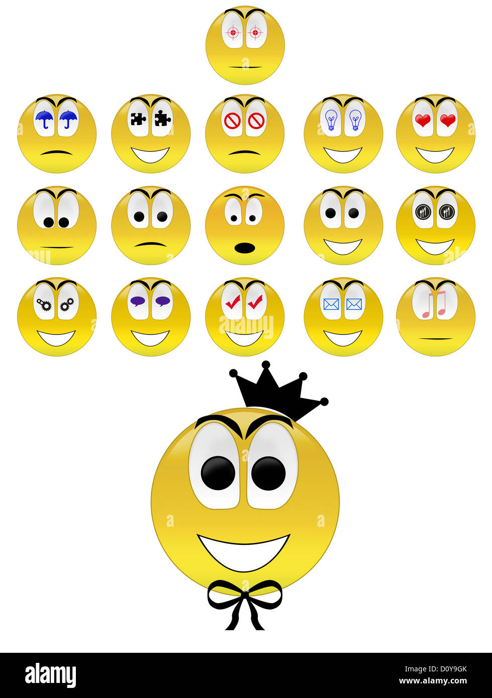Collection of smiles Stock Photo - Alamy